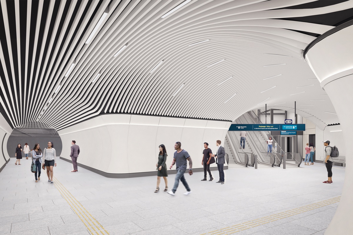 City Rail Link - Final station designs revealed | Architecture Now