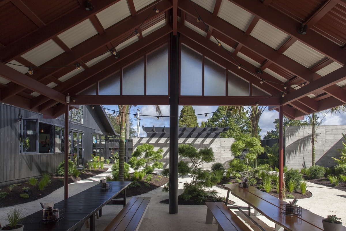 Subtropical biergarten: Hallertau | Architecture Now