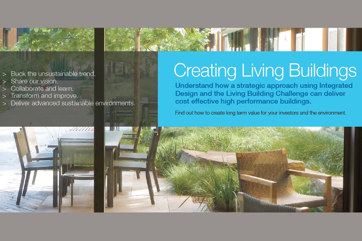 Creating living buildings | Architecture Now