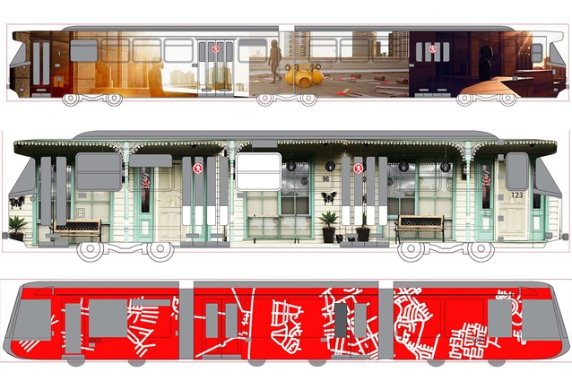 Melbourne's architecture-inspired Art Trams revealed | Architecture Now