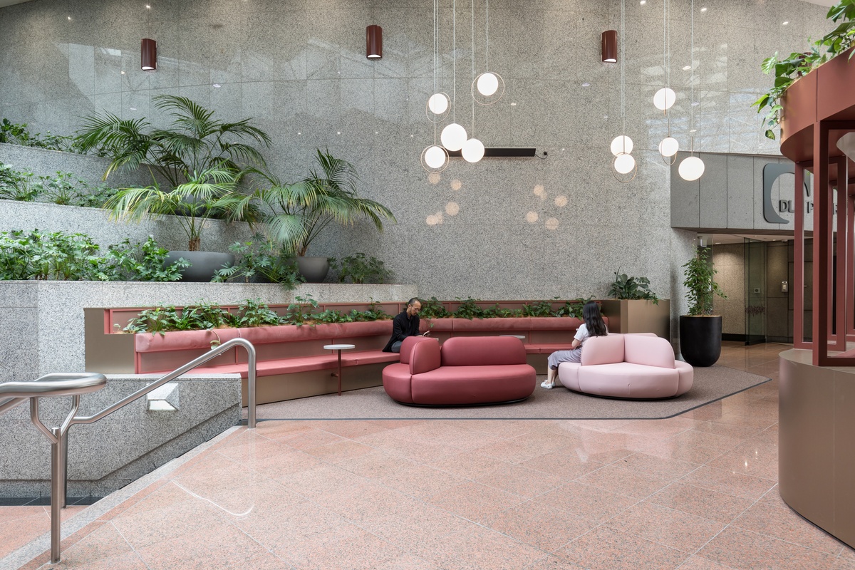 Material Focus: 205Q Hive and Lobby | Architecture Now