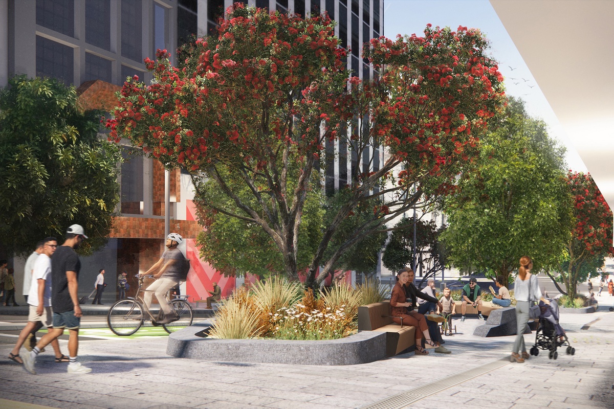 Victoria Street West redesign opens to public | Architecture Now