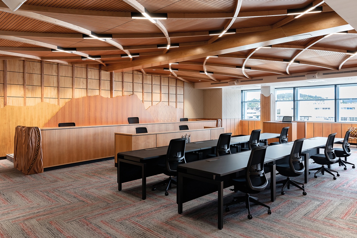 He kooti hou - Te Kooti Whenua Māori, Māori Land Court | Architecture Now