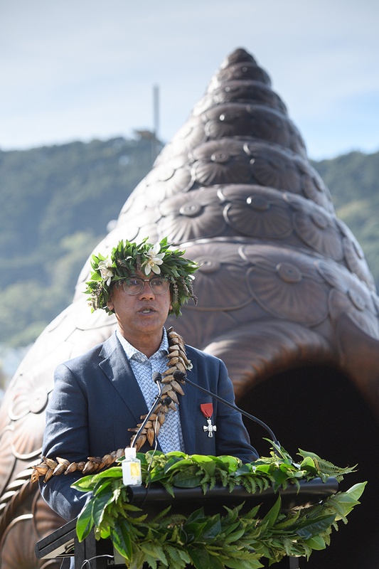 Pacific Islands Memorial unveiled at Pukeahu National War Memorial Park ...