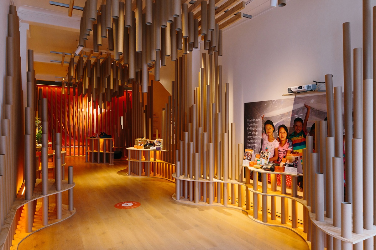 A Grand Design for World Vision pop-up shop | Architecture Now