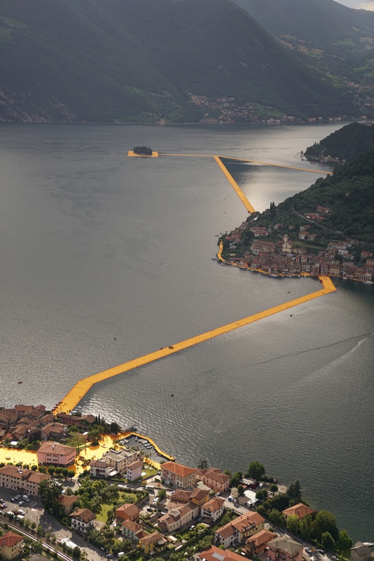 ‘Power of the aesthetic’: Christo and Jeanne-Claude’s Floating Piers ...