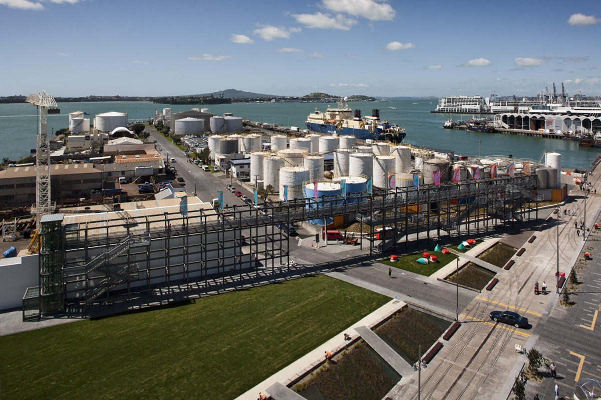Jellicoe Street, North Wharf Promenade and Silo Park | Architecture Now