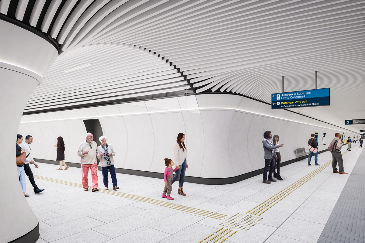 City Rail Link - Final station designs revealed | Architecture Now