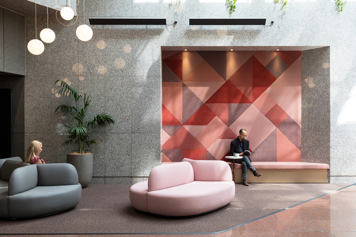 Material Focus: 205Q Hive and Lobby | Architecture Now