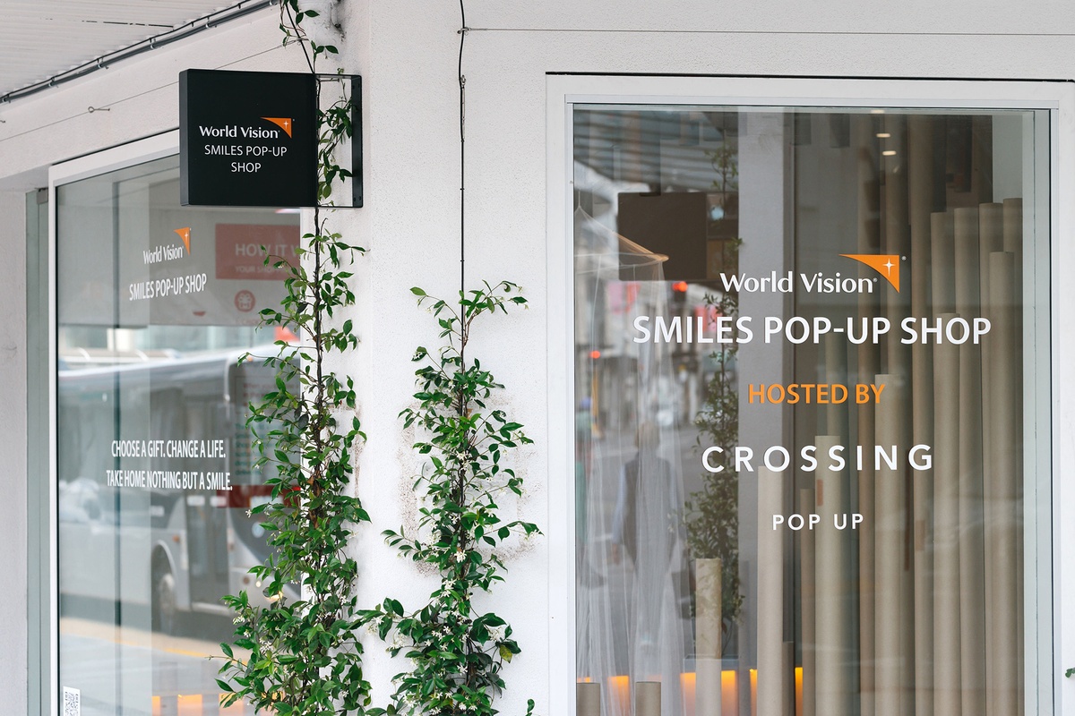 A Grand Design for World Vision pop-up shop | Architecture Now