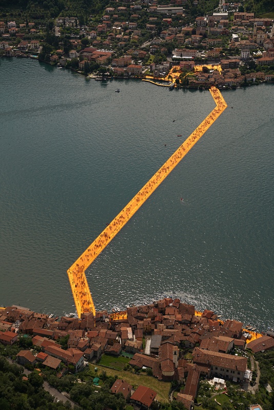 ‘Power of the aesthetic’: Christo and Jeanne-Claude’s Floating Piers ...