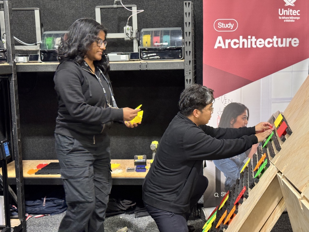 Unitec students’ design explorations at BuildNZ | Architecture Now
