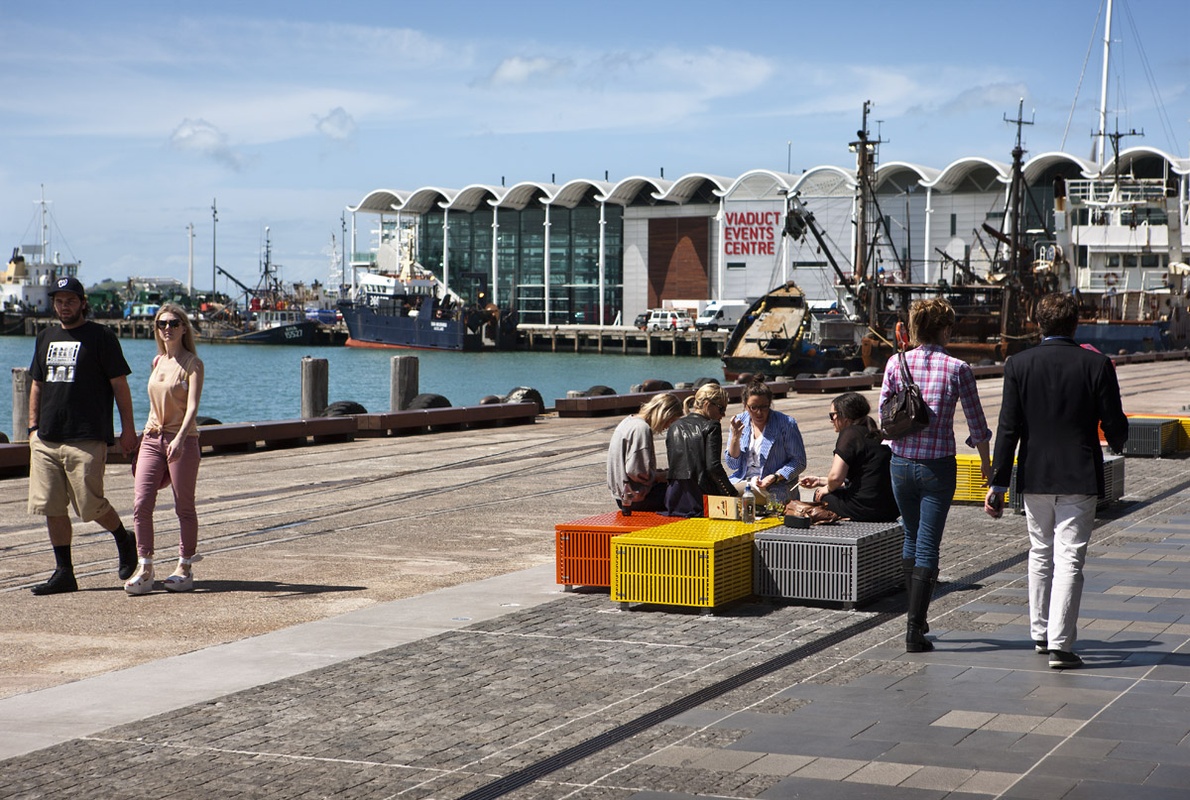 Jellicoe Street, North Wharf Promenade and Silo Park | Architecture Now