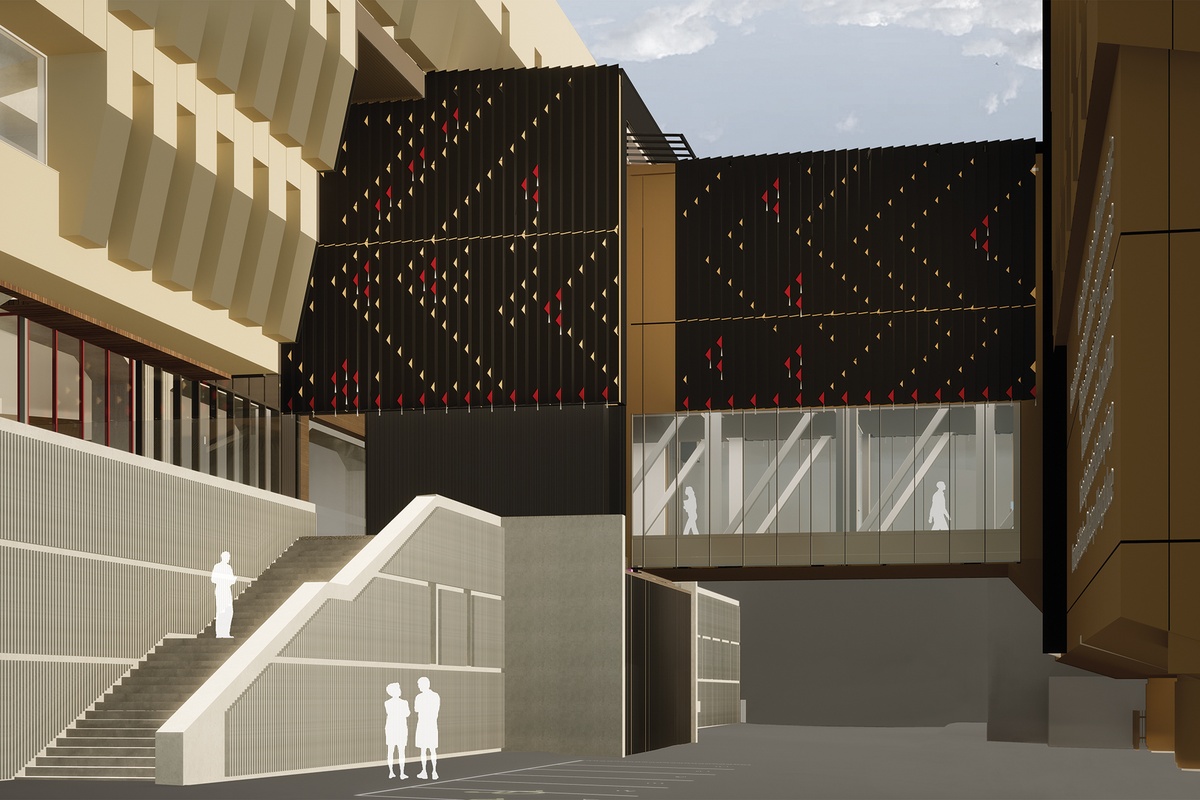 New Archives building bridge creates links with the National Library ...