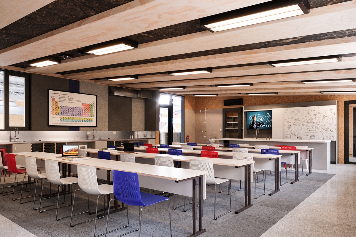 Large-scale reuse for new school campus | Architecture Now