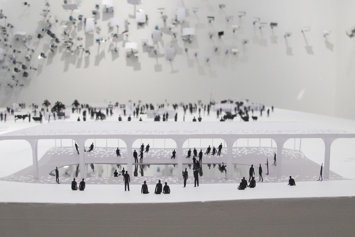 Familial Clouds installation | Architecture Now