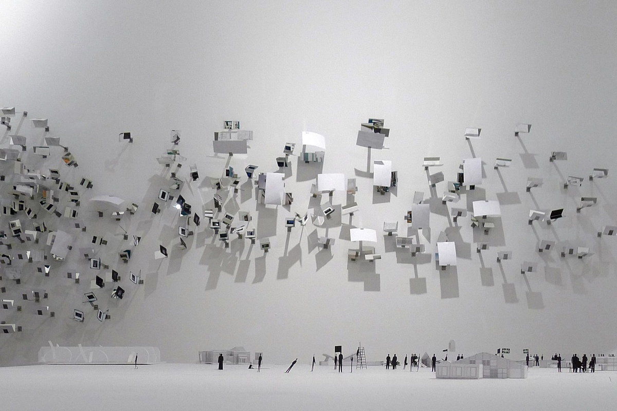 Familial Clouds installation | Architecture Now